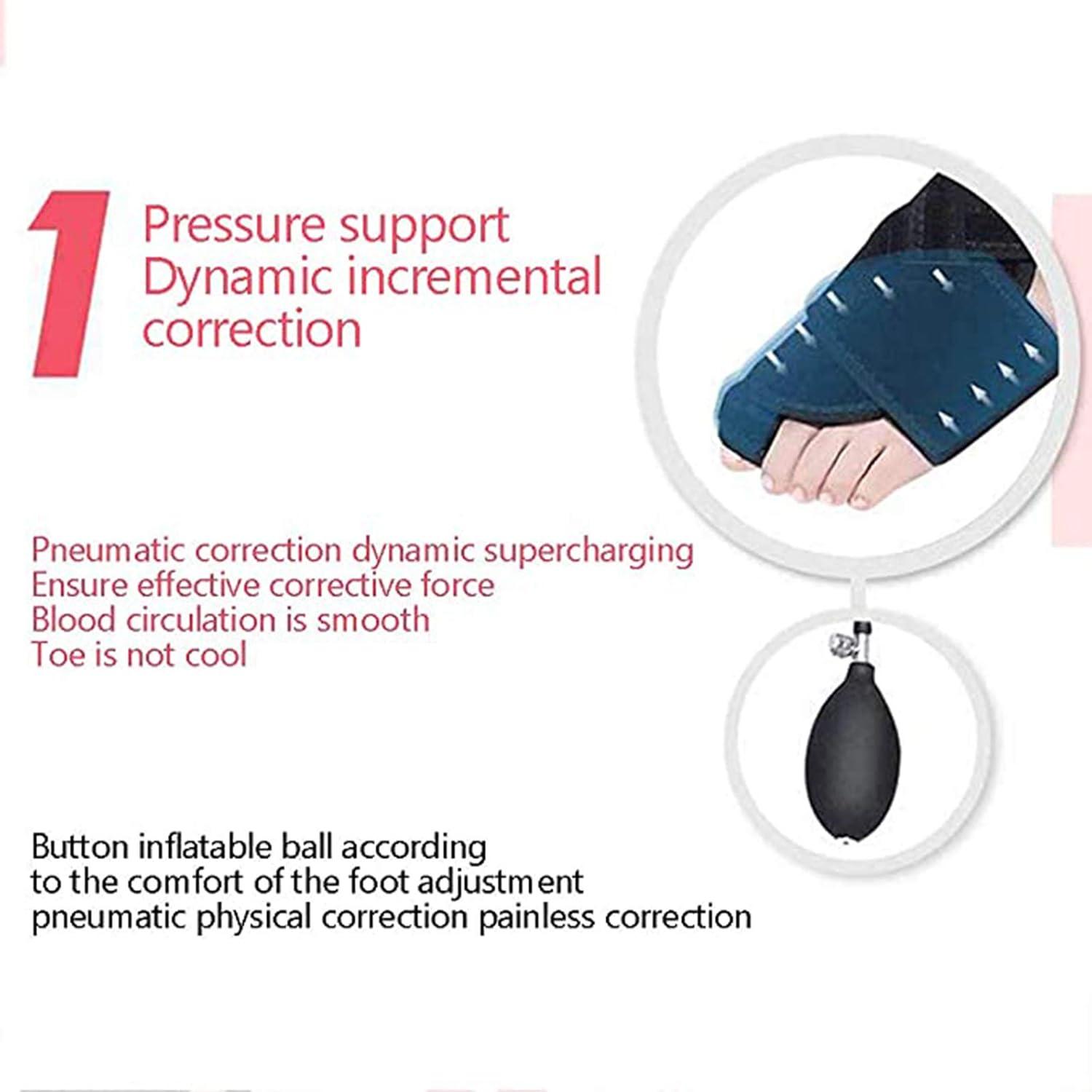 JMYSD Inflatable Bunion Correctors - Adjustable Air Pressure Splint for ...