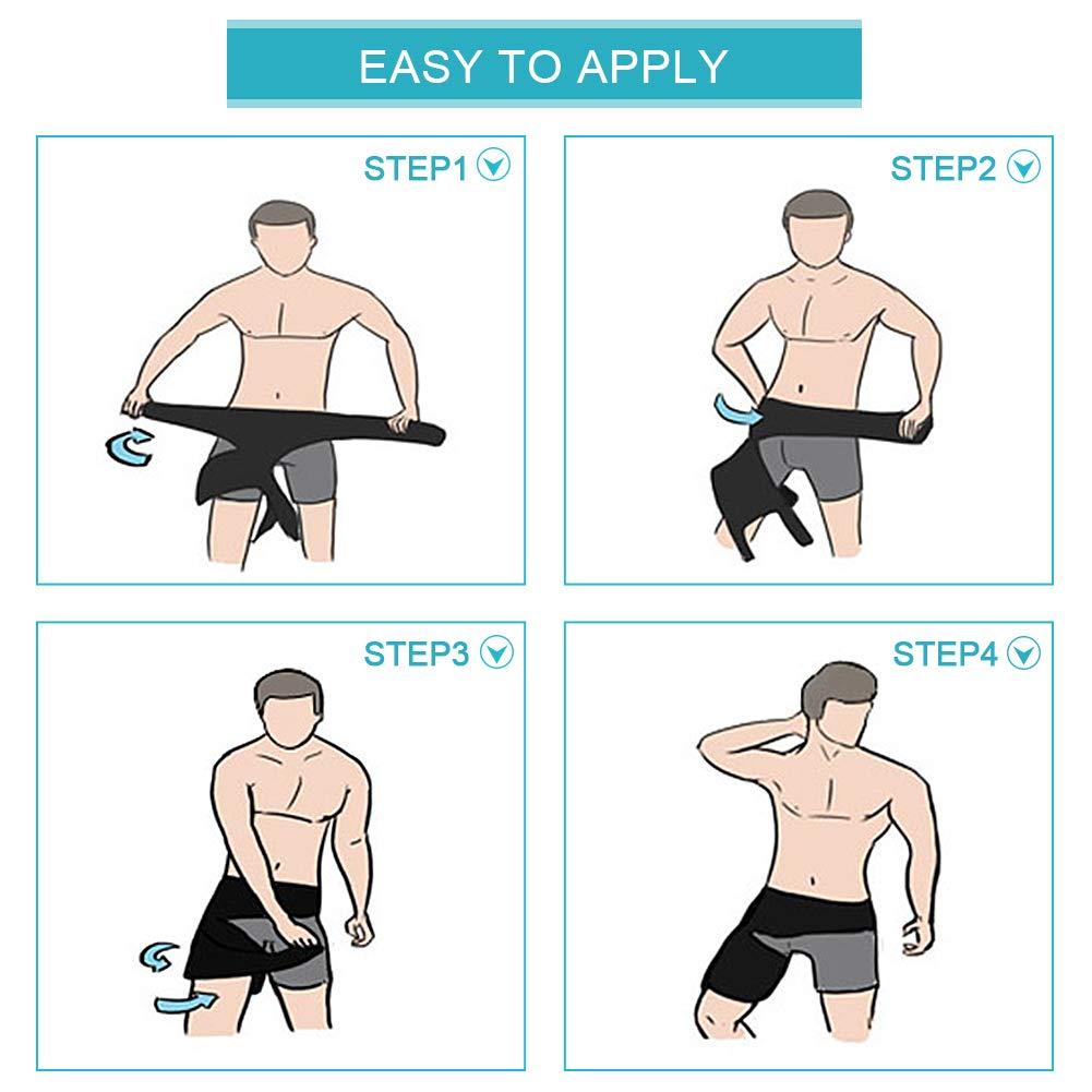 Adjustable Compression Groin Support Bandage for Pulled Muscles and ...