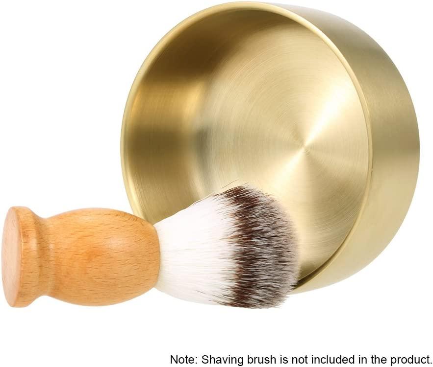 Anself Metal Shaving Soap Bowl - Large Barber Shaving Mug for Men's ...