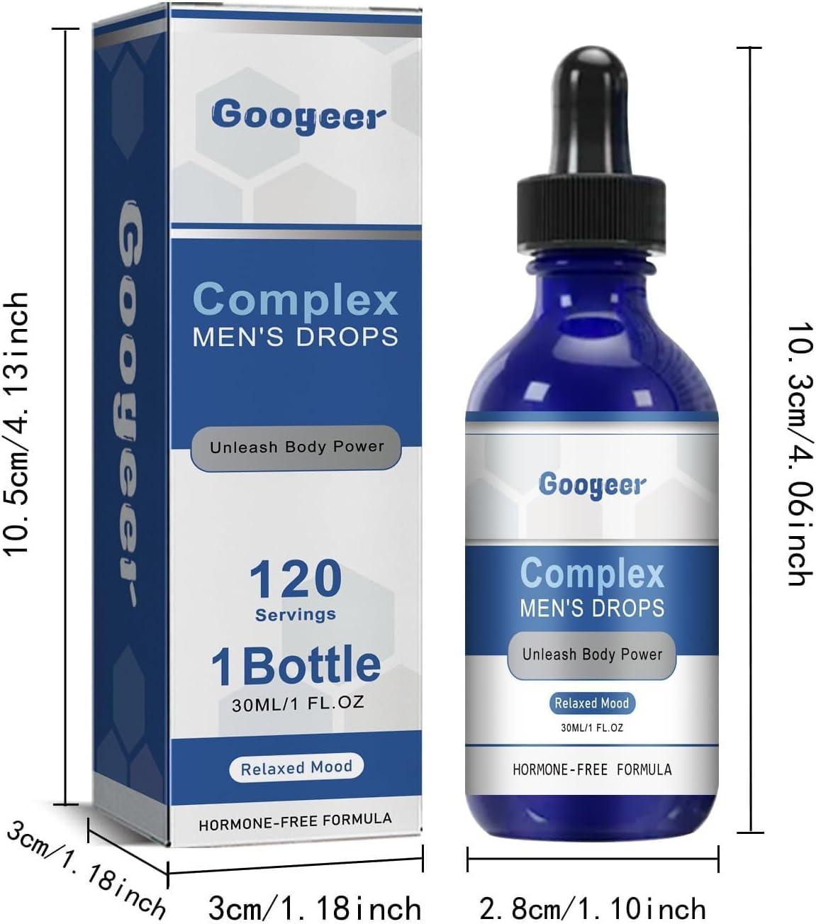 NexusBio Labs Complex Men's Drops Super-Potent Formula for Optimal ...