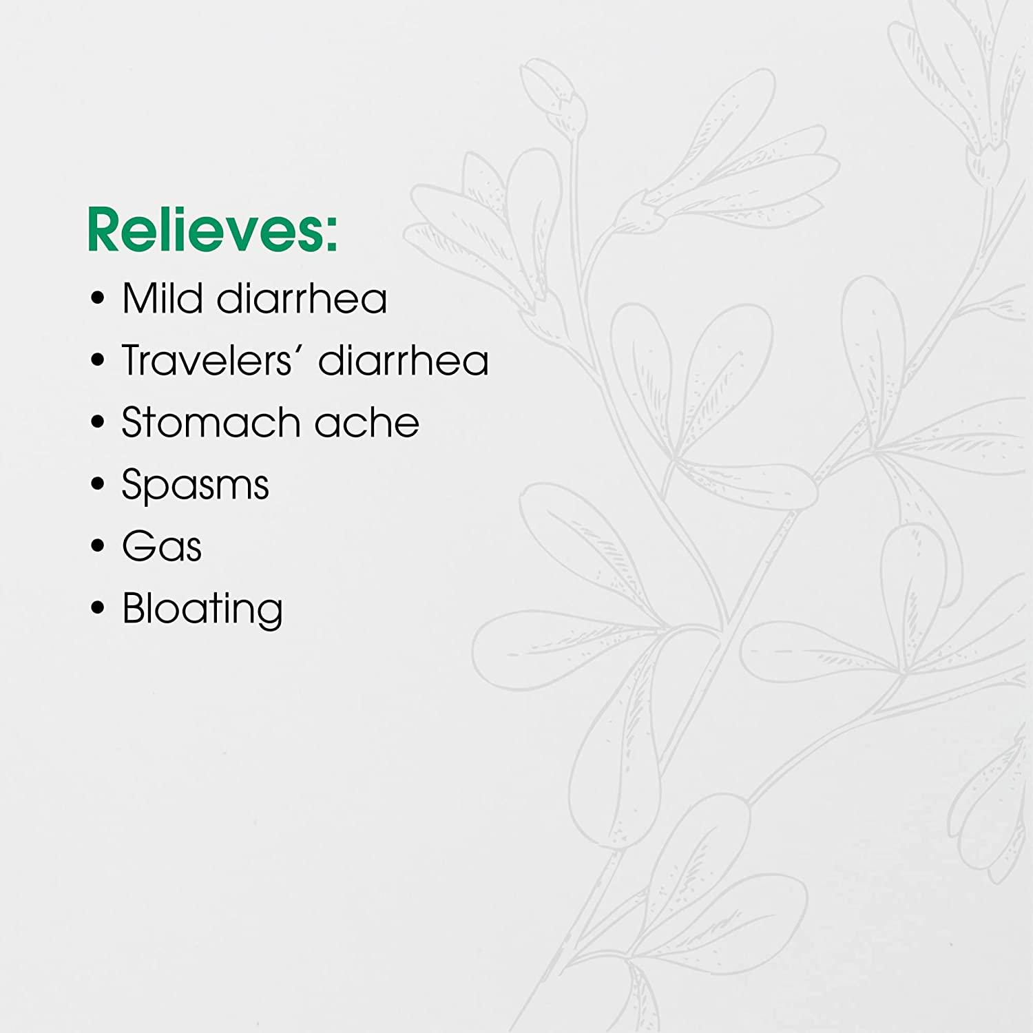 BHI Diarrhea Relief Tablets - Fast-Acting Natural Remedy for Mild ...