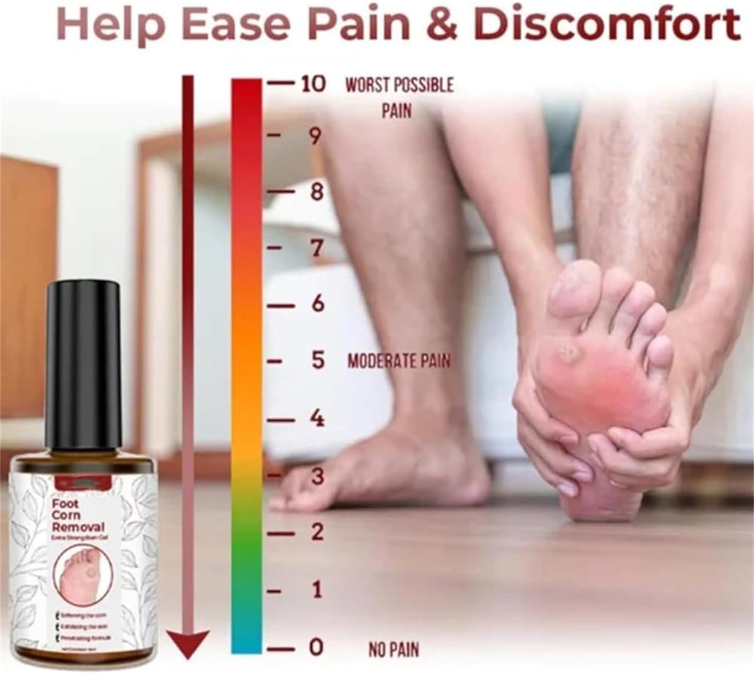 Xebular Foot Corn Removal Gel - Extra Strength Liquid for Toes - Callus ...