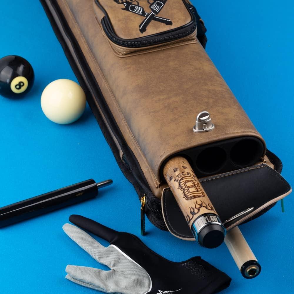 Outlaw Nexus 3x5 Spring Loaded Tube Cue Case - Gun Design | Buy Now ...