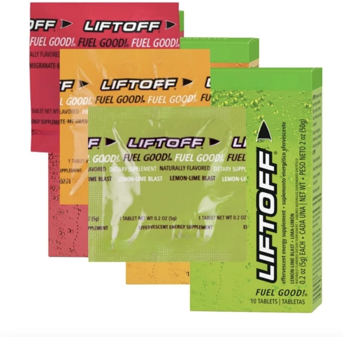 Generic LIFTOFF Energy Drink Mix - 24 Tablets in 3 Flavors | Herbal ...