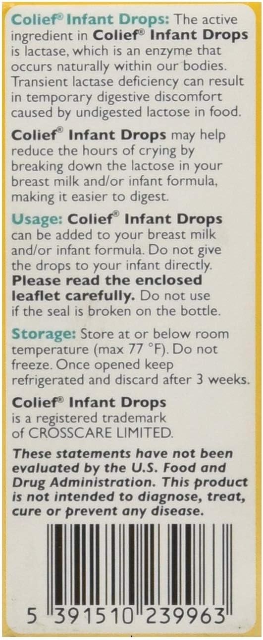 Colief Infant Drops 15ml | Buy Now with Express International Delivery ...