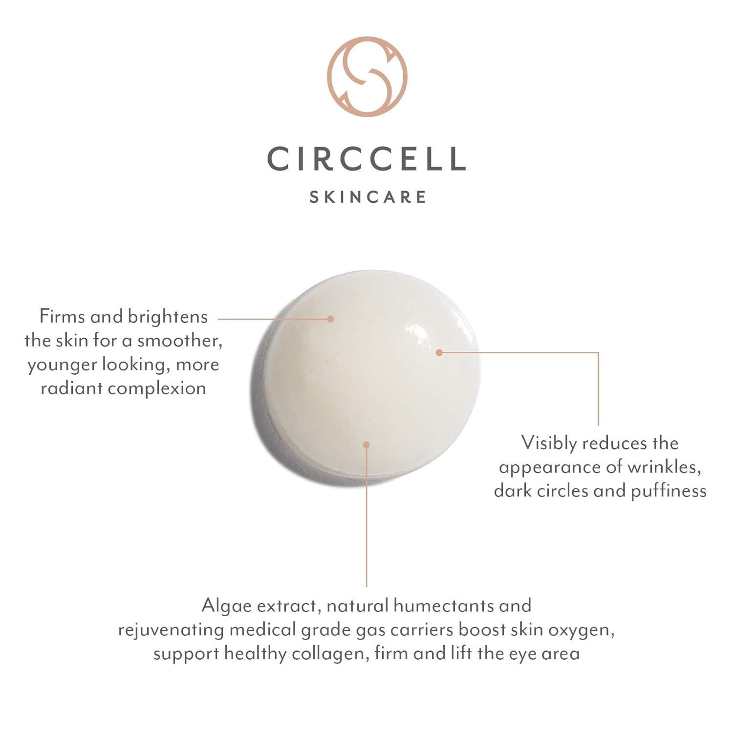 CIRCCELL ABO Eye Serum | Day & Night Oxygenating Anti-Aging Serum | Wrinkle Treatment | 0.5 oz ...