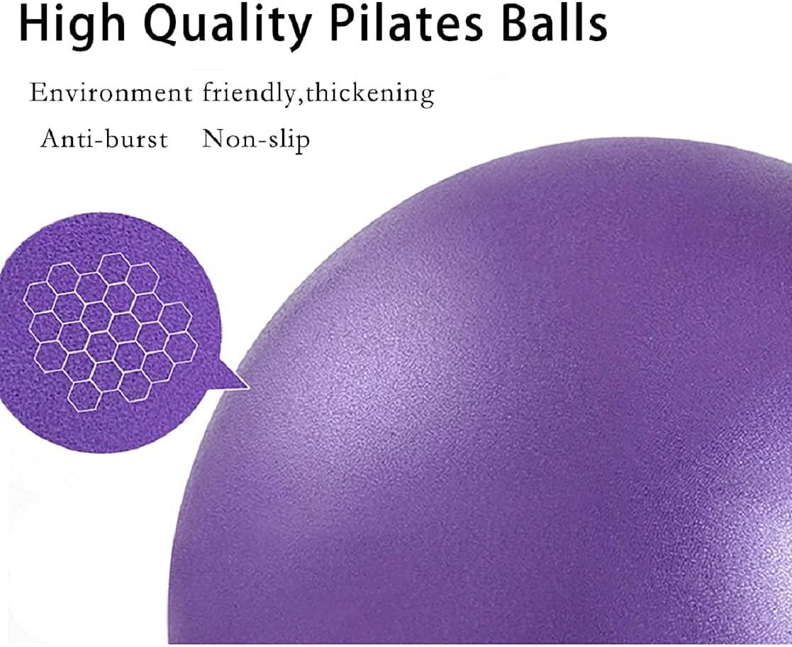 Pilates Exercise Ball Mini 6 Inch - Small Bender Workout Fitness ...