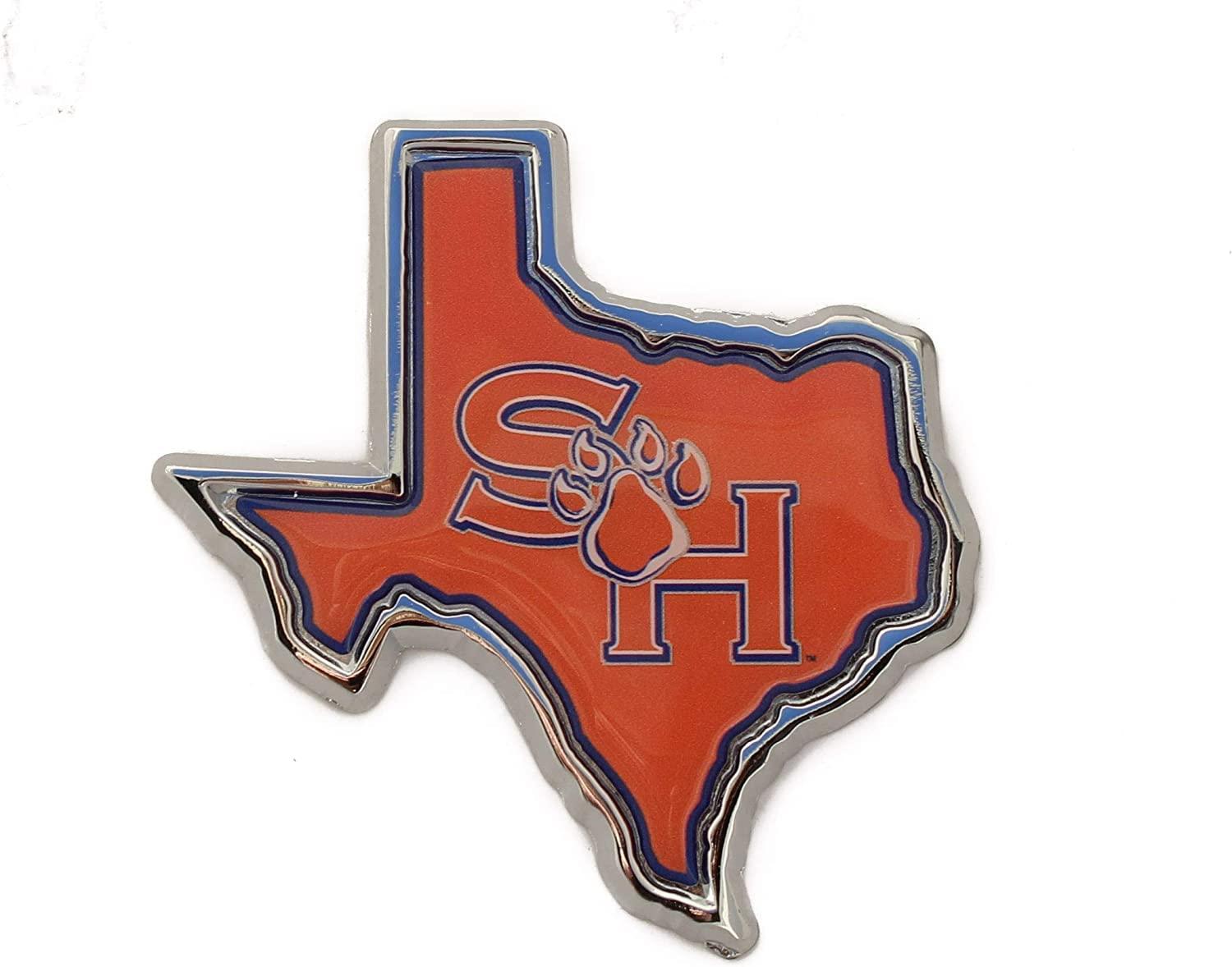 Sam Houston State University Texas Shaped Auto Emblem - Officially ...