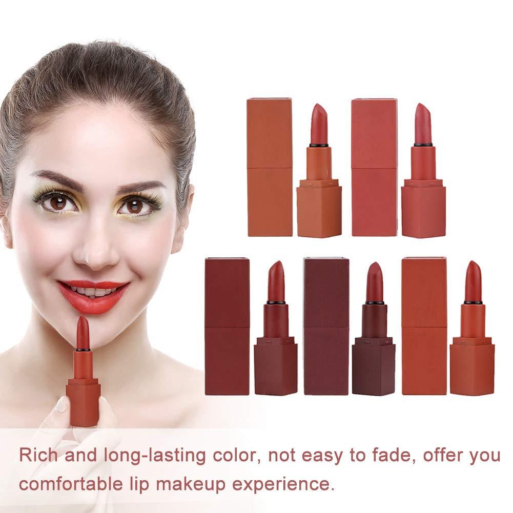 Buy 5 Colors Matte Lipstick Set | Lip Makeup & Gloss | Lighten Lips ...