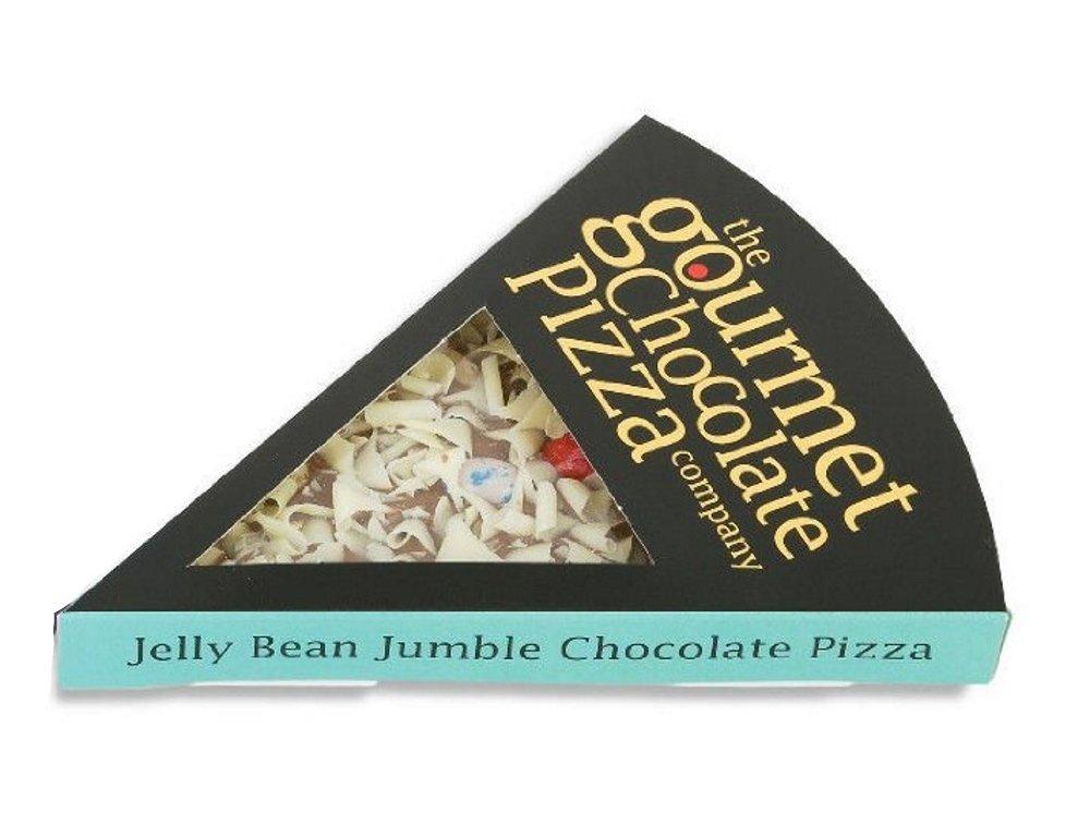 Gourmet Chocolate Pizza Slices Indiviually Wrapped (Jelly Bean Jumble ...