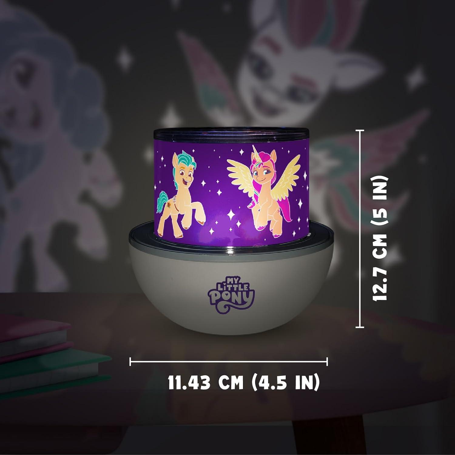 My Little Pony Projection Light - Interchangeable Scenes Night Light ...