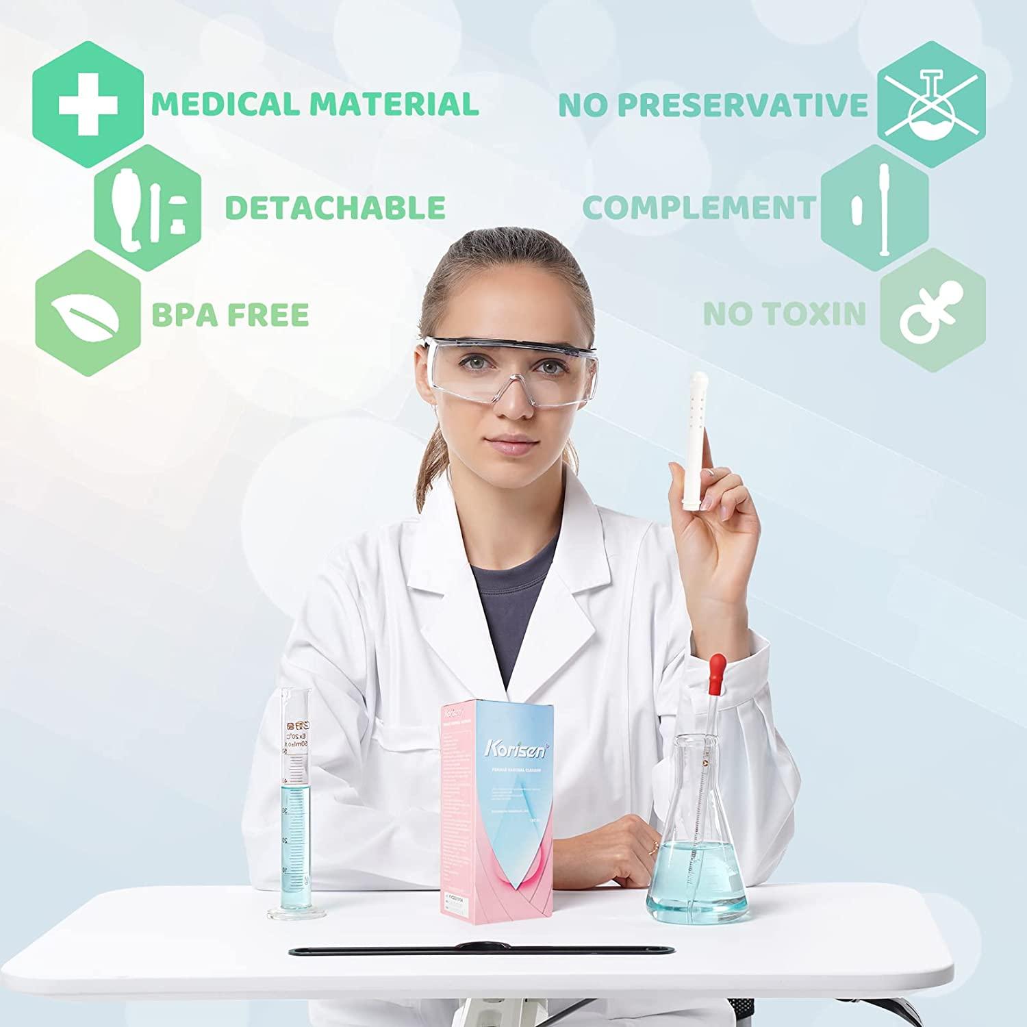 Korisen Multi-Functional Douche Bottle for Women - Reusable Peri Bottle ...