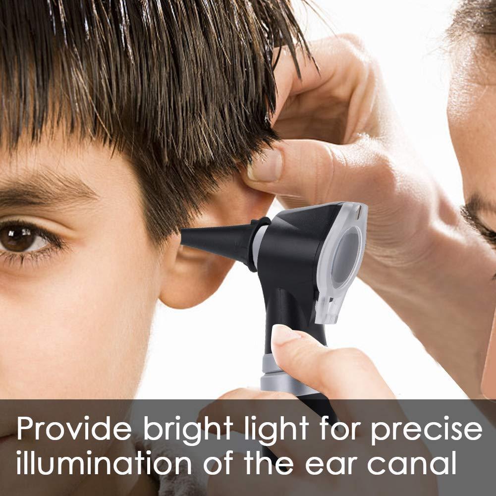 Buy LED Otoscope - Professional 3X Ear Speculum with 4 Interchangeable ...