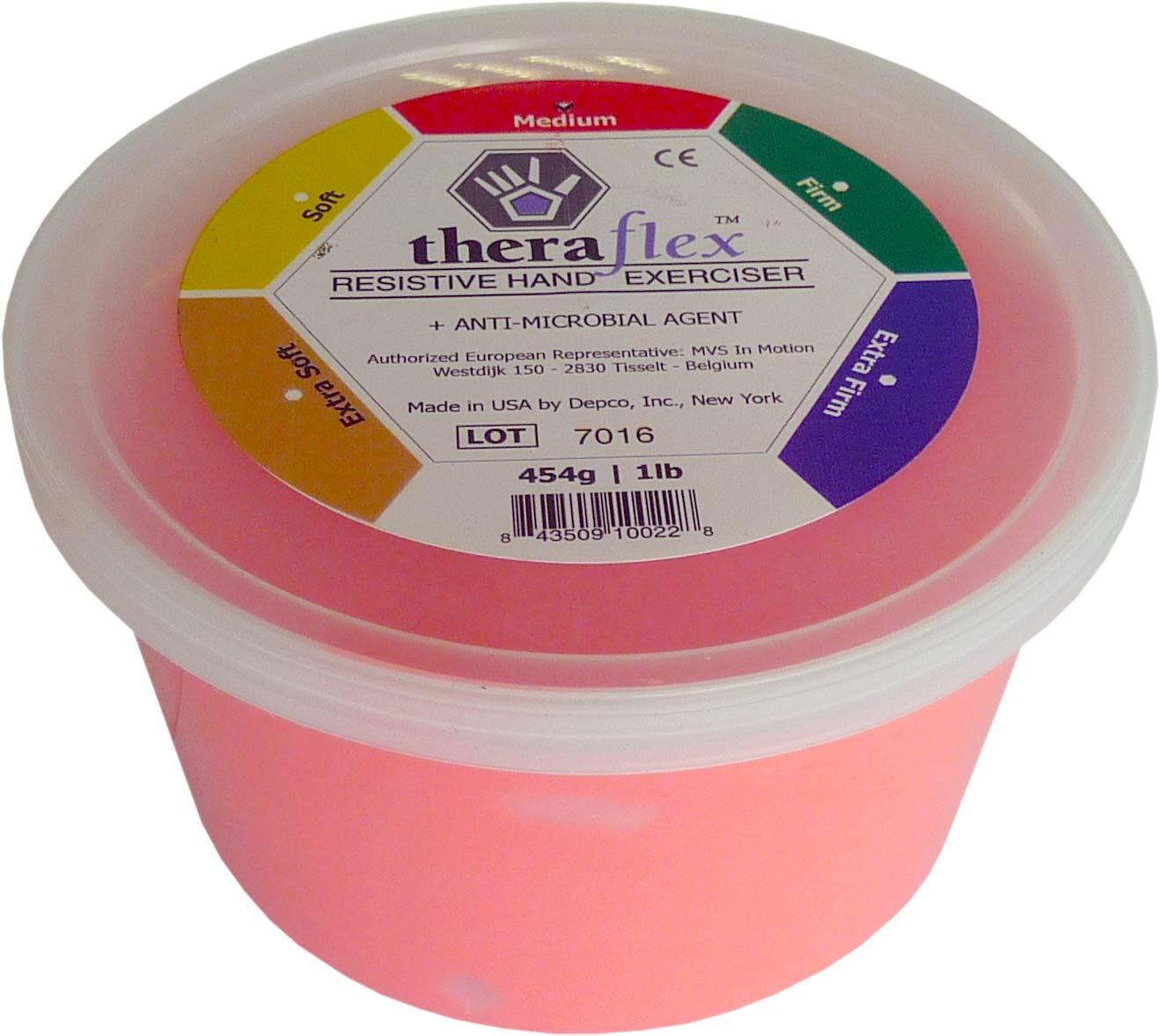 Theraflex Therapy Putty 454g - Medium Red Hand Exercise Clay | Buy Now ...