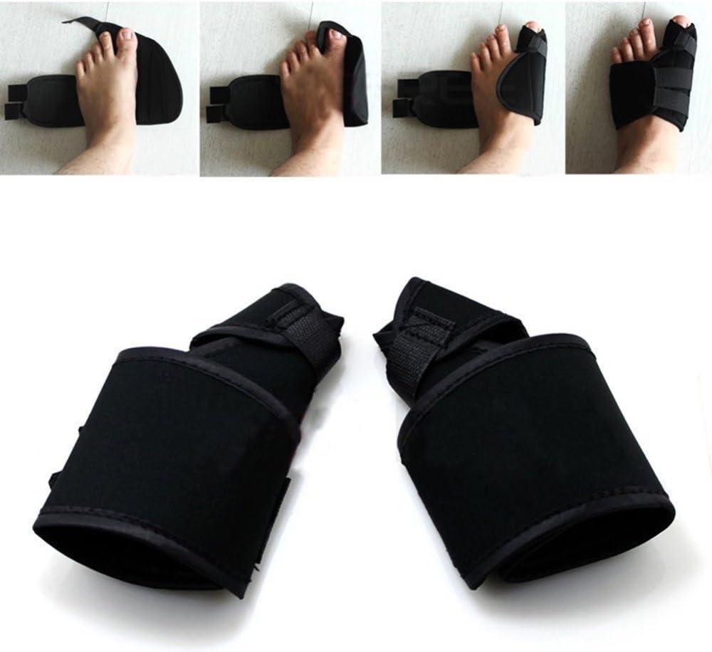 Bunion Corrector & Toe Alignment Splint for Big Toe Pain Relief - Black ...