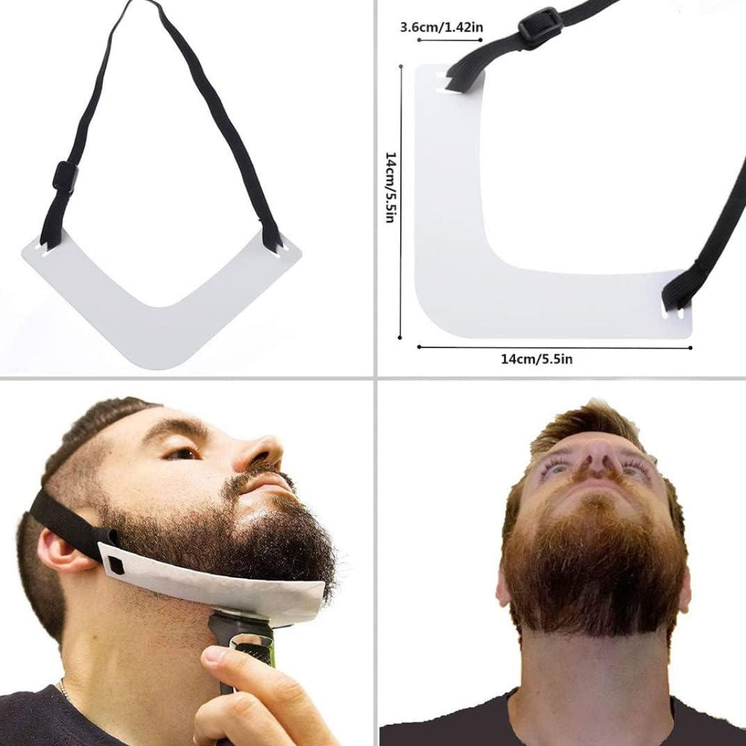 Beard Shaping Template Tools Hairline Lineup Shaper Grooming Kit ...