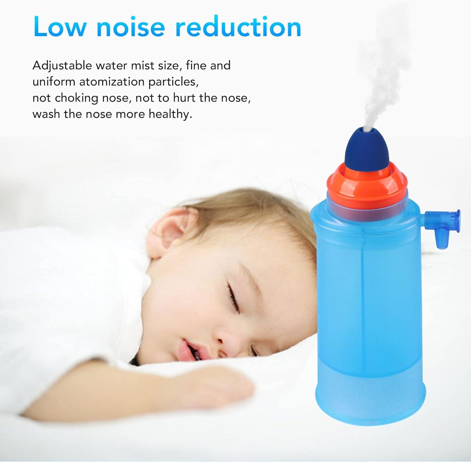 Nasal Bottle Low Noise Nasal Irrigation Bottle Nebulized for Home