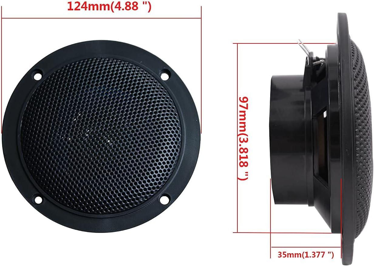 Bluetooth Marine Car Stereo Receiver | Waterproof Digital Audio System ...