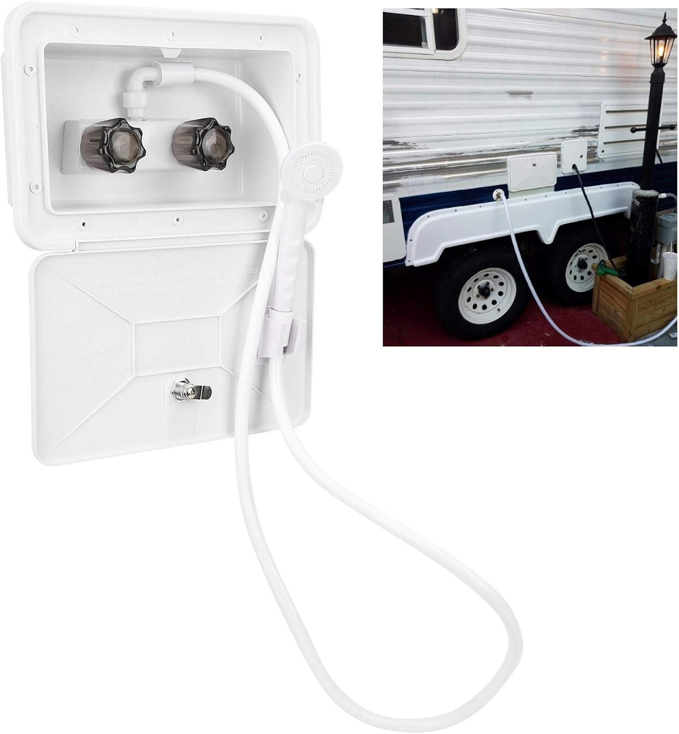 RV Outdoor Water Tap - Space-Saving Multifunctional & Locking Water ...