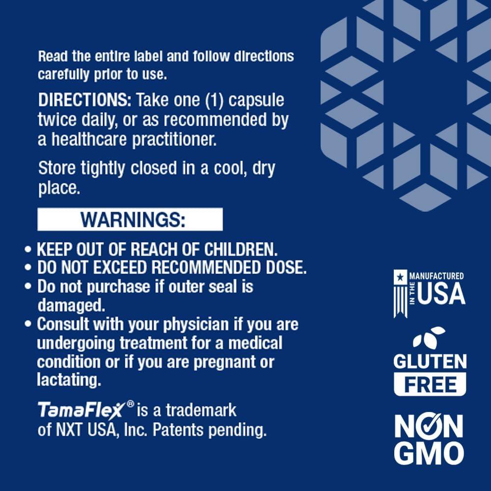 Life Extension Tamaflex Joint Mobility Supplement - 60 Capsules | Knee ...