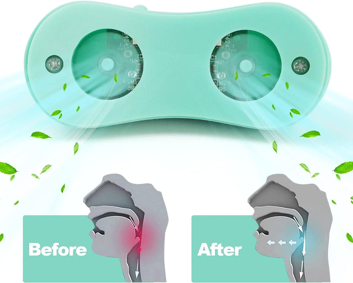 FAFAAWFF Electric Anti Snoring Device - Mini CPAP Machine for Travel ...