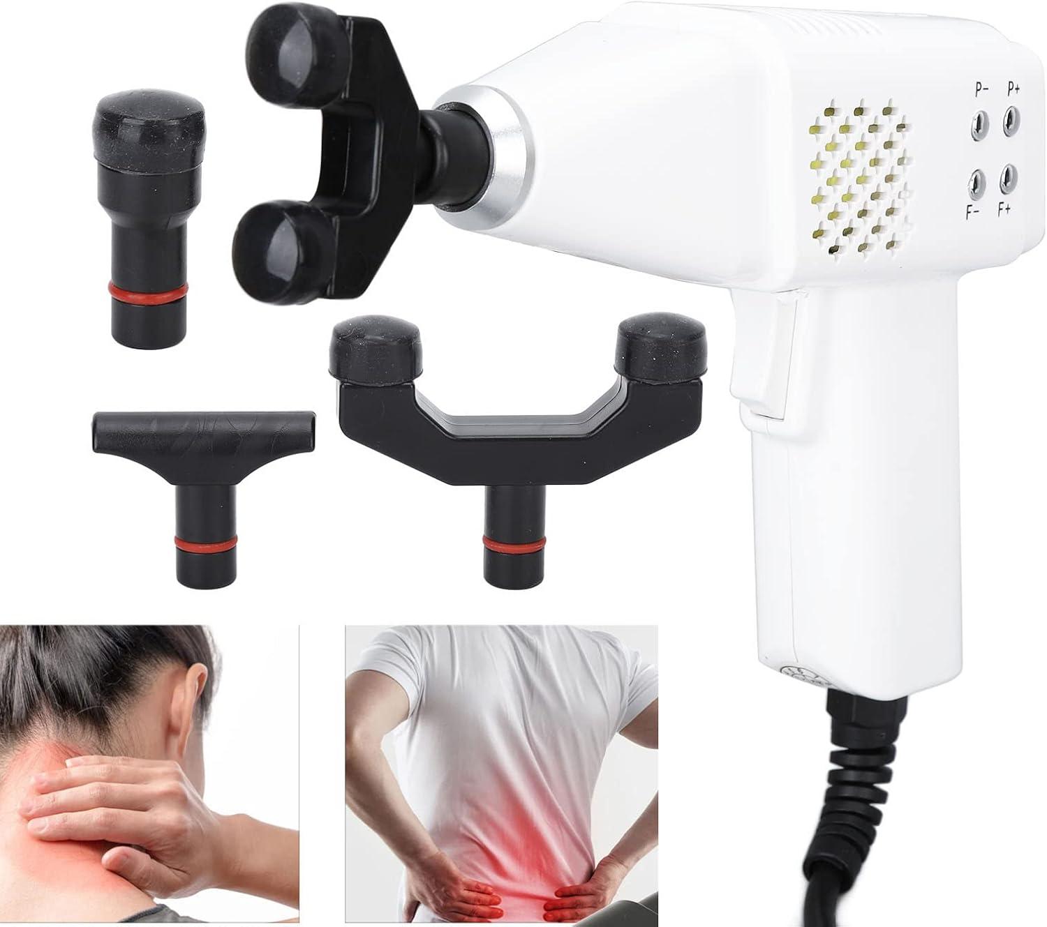 Electrical Spine Chiropractor Pistol - Adjustable Pain Relief Massage ...