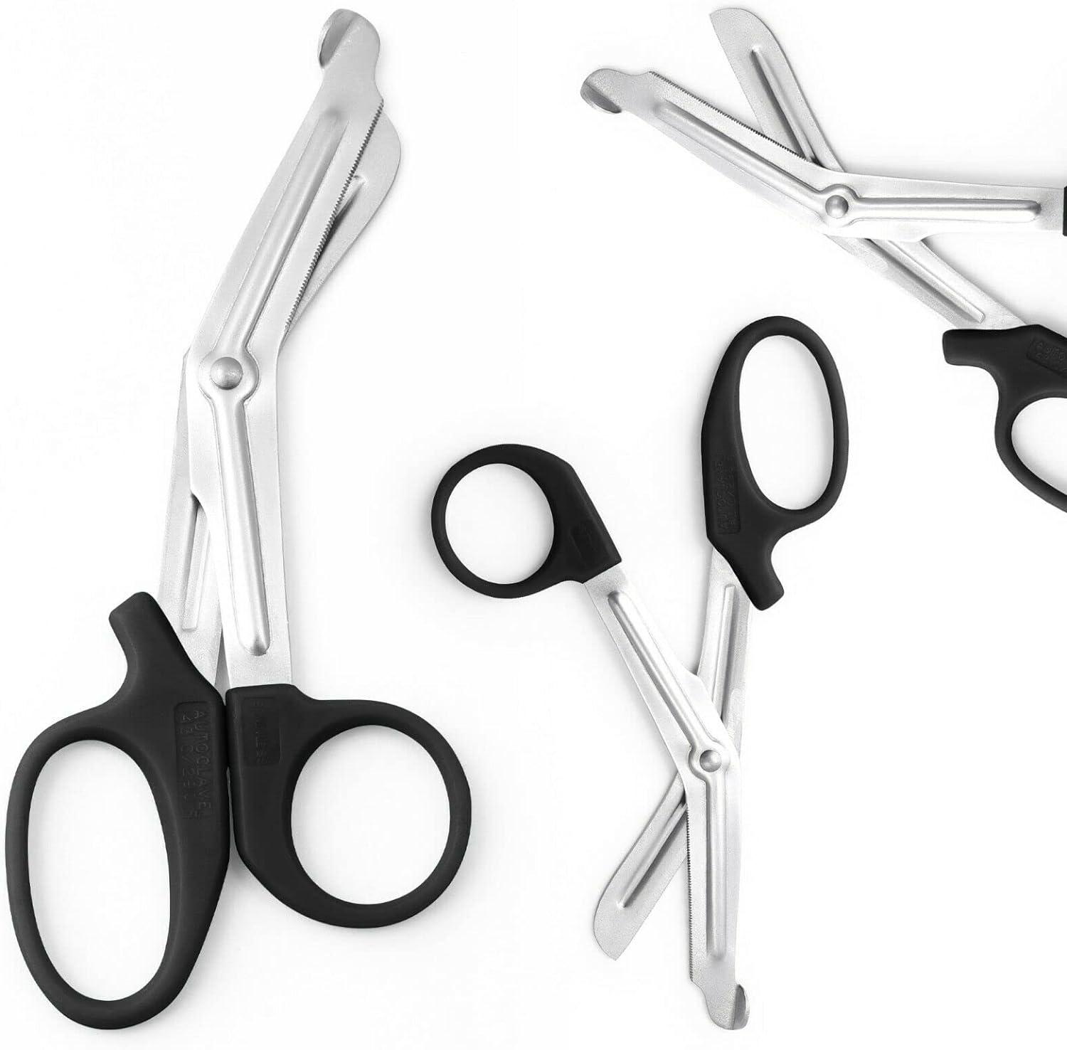 Utility Bandage Fire Rescue Tuff Cut Scissor - Black 7.5 inch - CE ...
