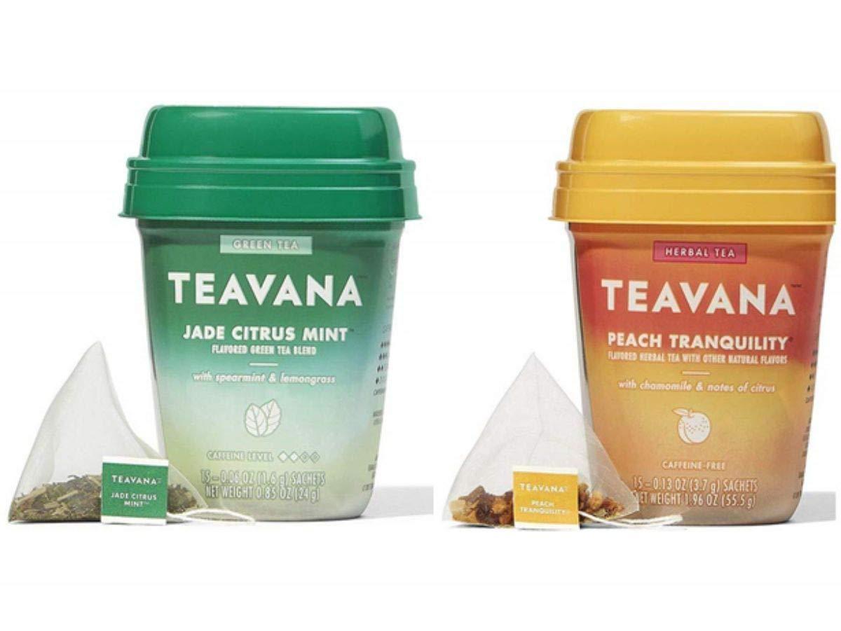 Teavana Cold Buster Medicine Ball Tea - Peach Tranquility & Jade Citrus ...
