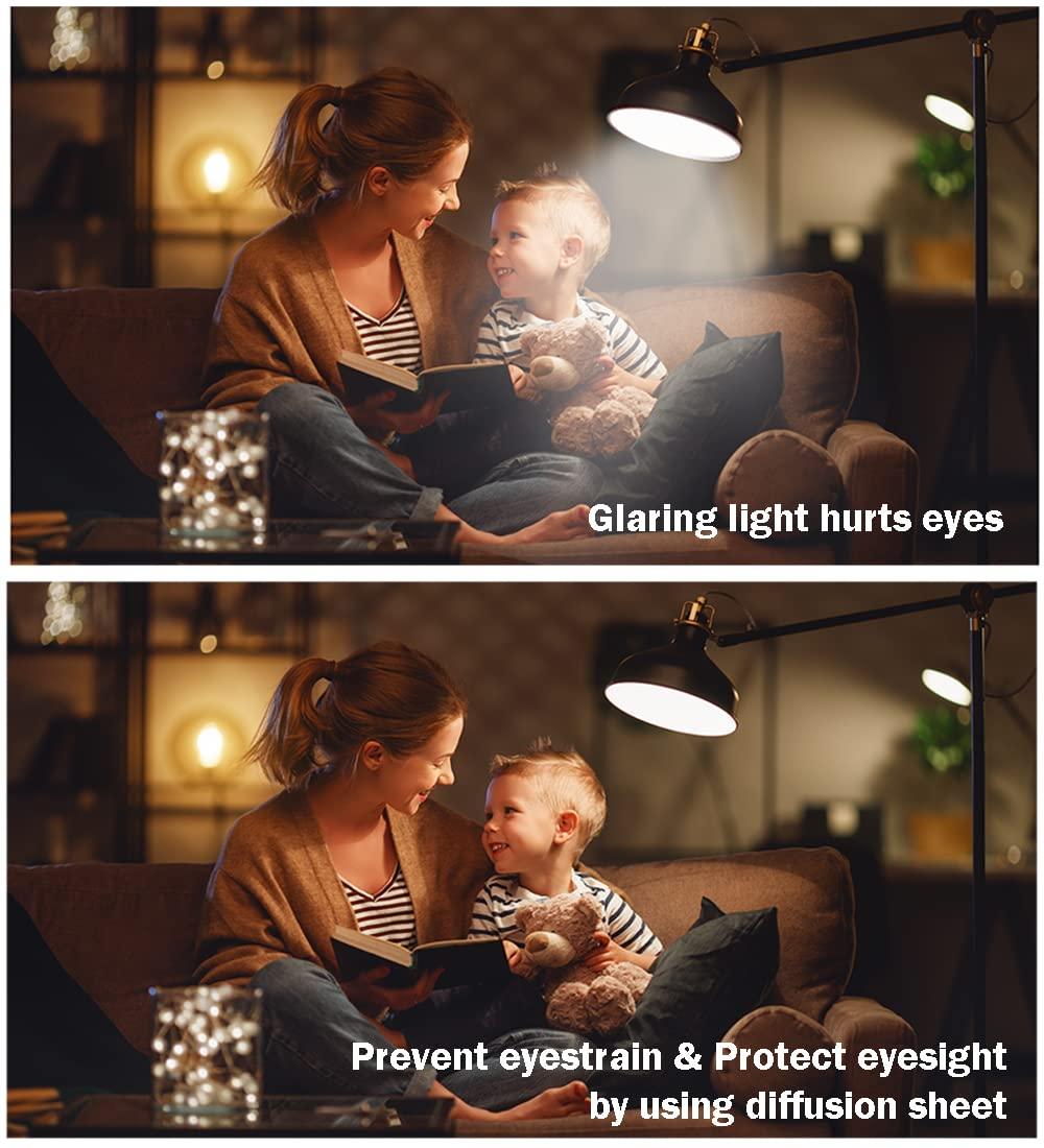 Adhesive Diffusion Film 8.2x11.8in - 3 Pack | Dimming Diffuser Filter ...