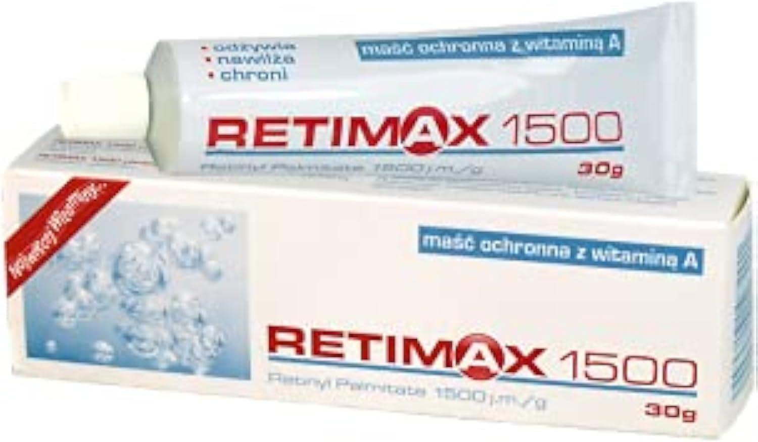 A313 & Retimax 1500 ( 2 pack ) Retinol Vitamin A Retinal Wrinkle Acne ...