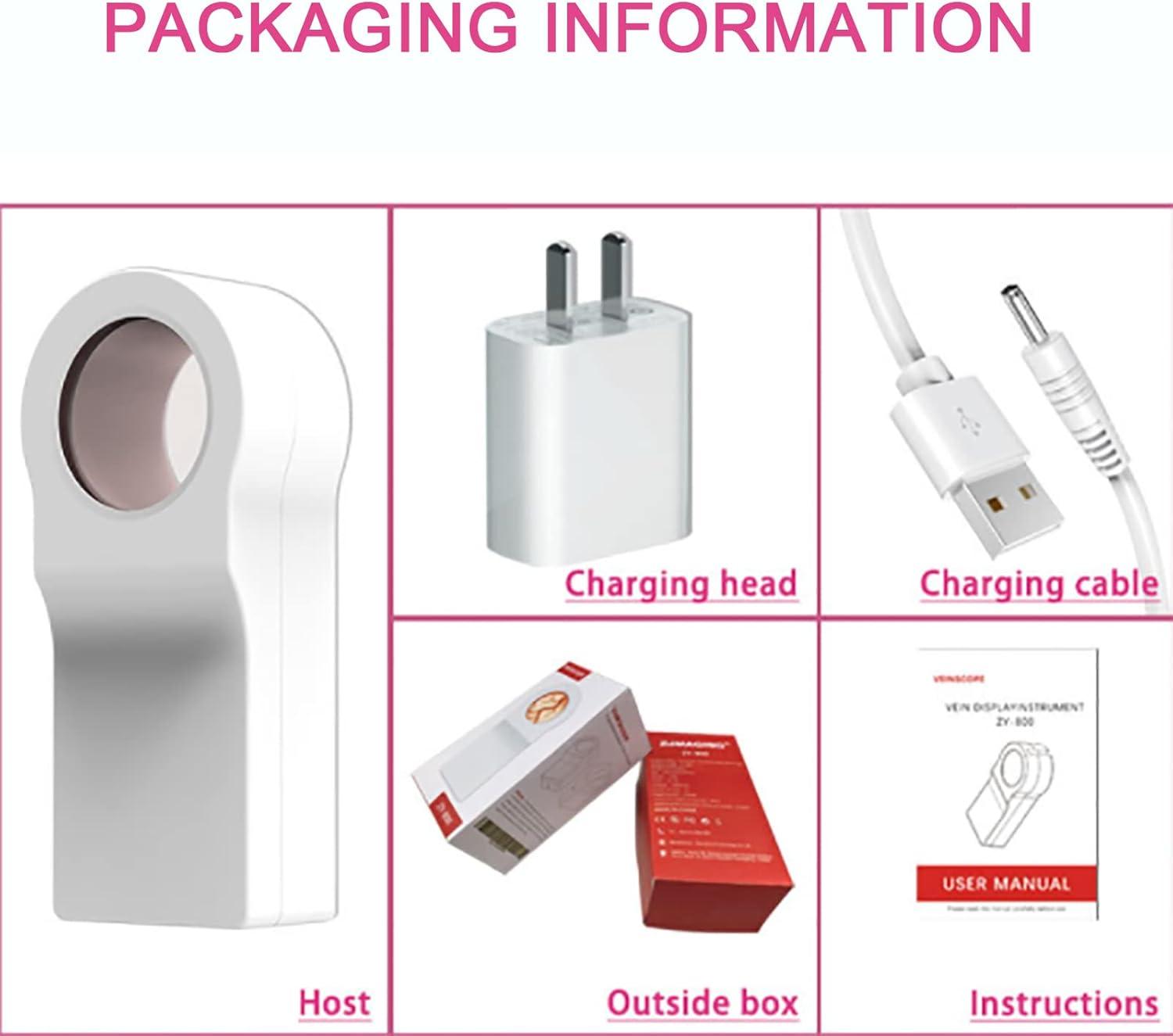 Vascular Vein Viewer Lamp for Easy Vein Puncture - Ideal for Older ...