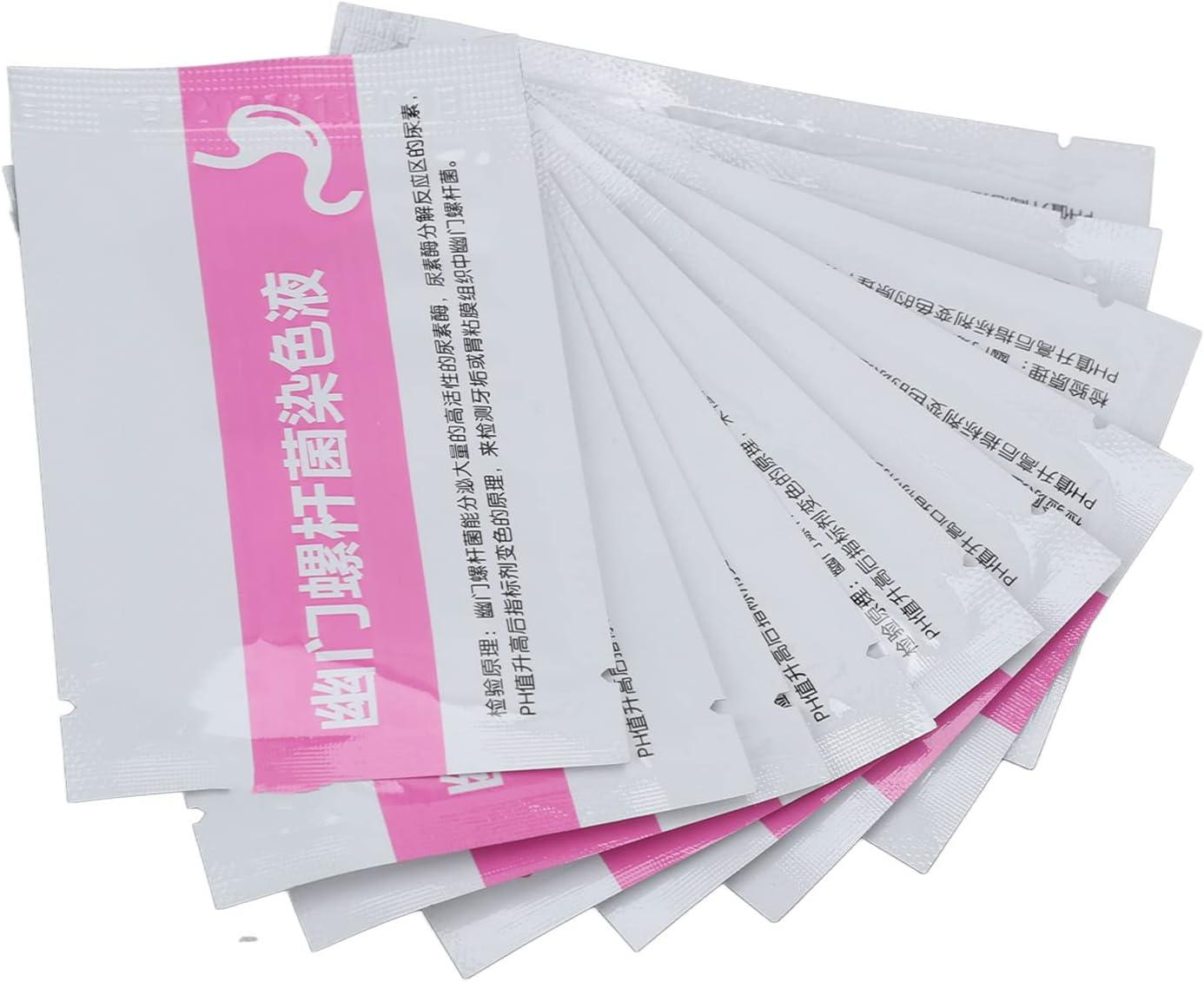 Helicobacter Pylori Test Kit 10pcs Professional H Pylori Test Paper Set ...