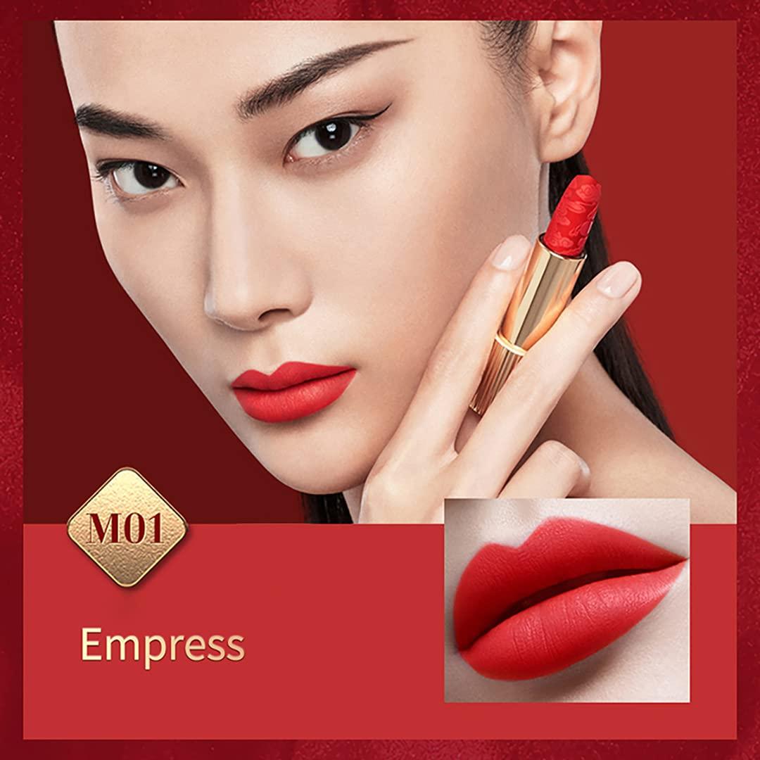 PALACE IDENTITY Dragon Lipstick Matte Finish for Women - Long Lasting ...