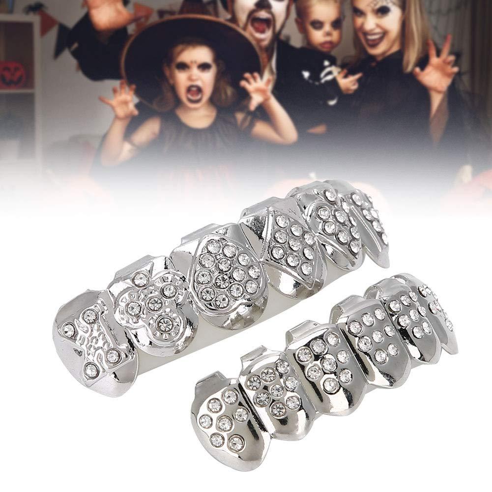 Buy Gold Teeth Grills - Hip Hop Prop Accessories for Rapper Costumes ...