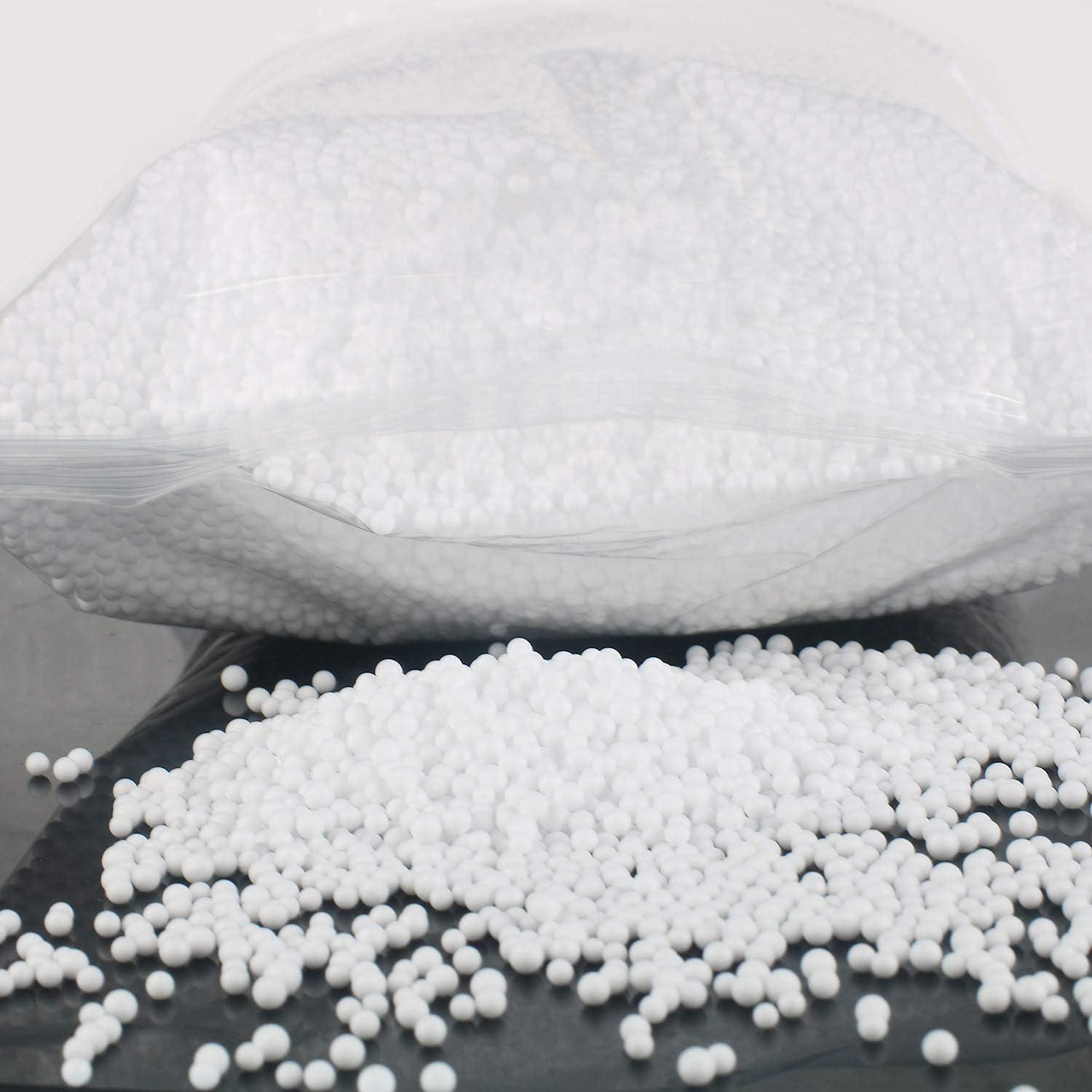 2300ML White Styrofoam Balls - 2-3mm Polystyrene Craft Foam Beads for ...