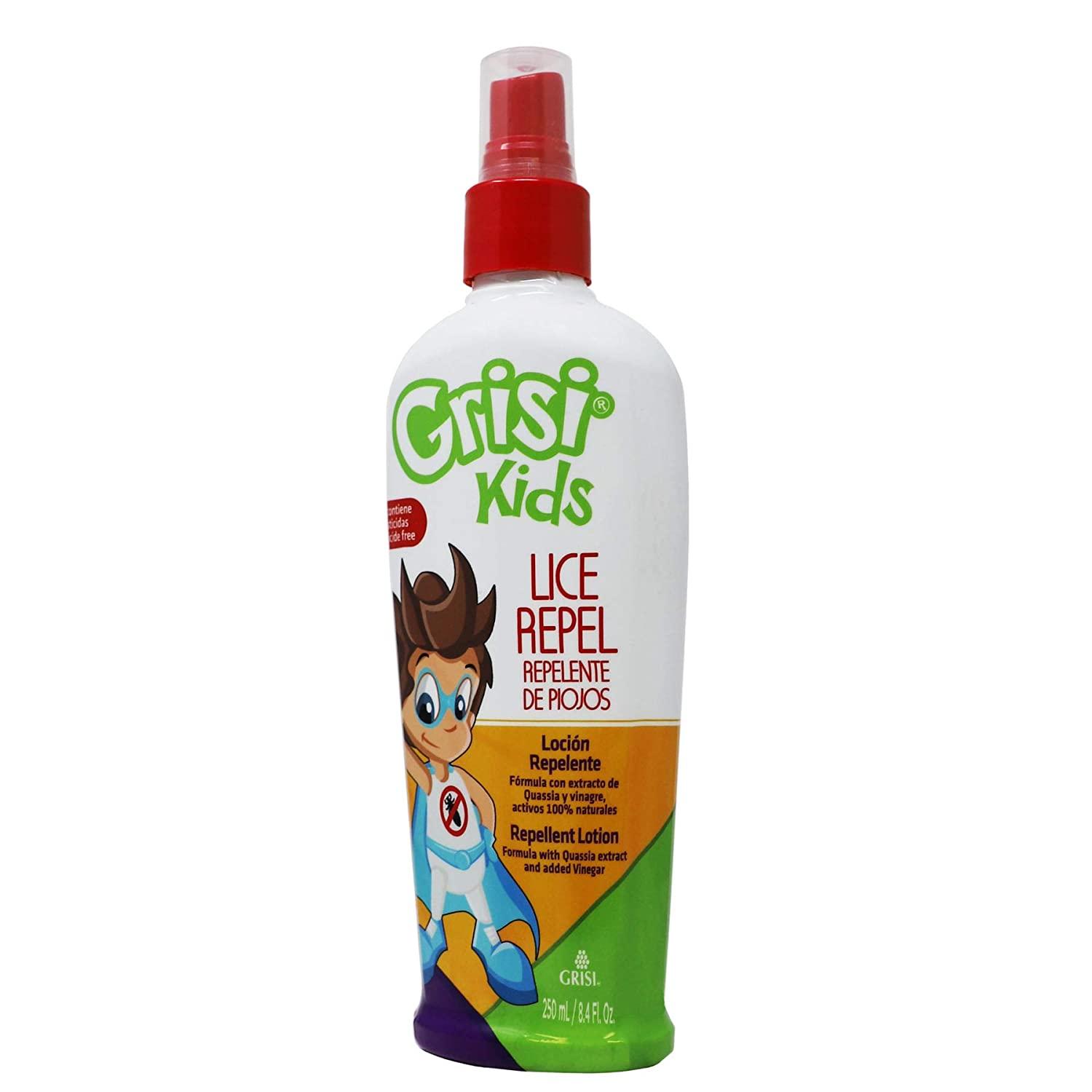 Grisi Kids Lice Repel Lotion - Quassia Extract & Vinegar Formula - 2 ...