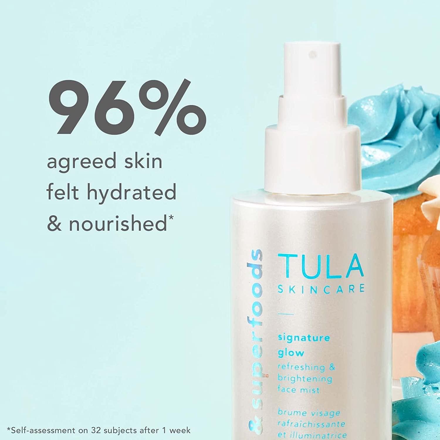 TULA Skin Care Signature Glow Face Mist | Hydrating & Brightening ...