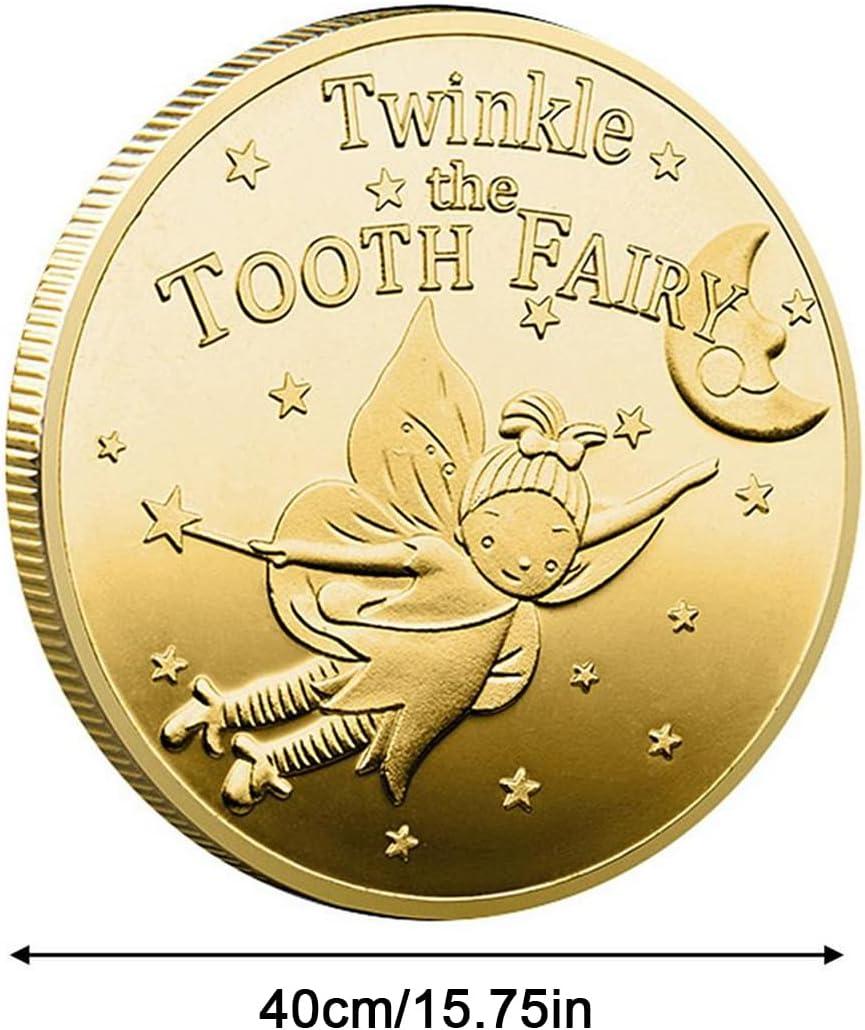 Tooth Fairy Coins - 16 Gold Pieces for Boys and Girls - Commemorative ...