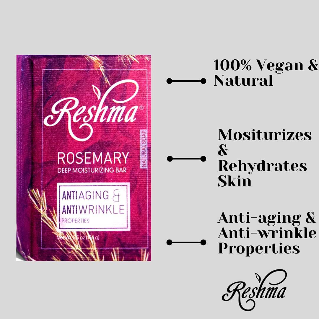 Reshma Beauty Rosemary Soap - 1 Count Pack for Revitalizing Skin | Buy ...