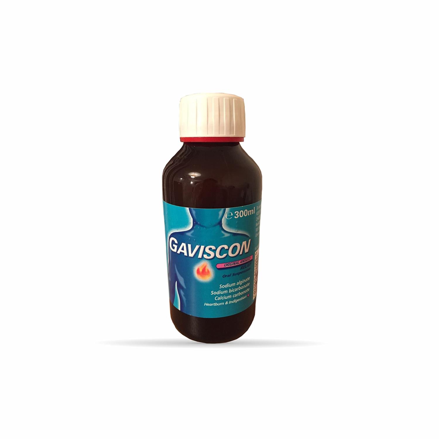 Gaviscon Original Aniseed 300ML - A2Z STORE | Fast-Acting Heartburn ...