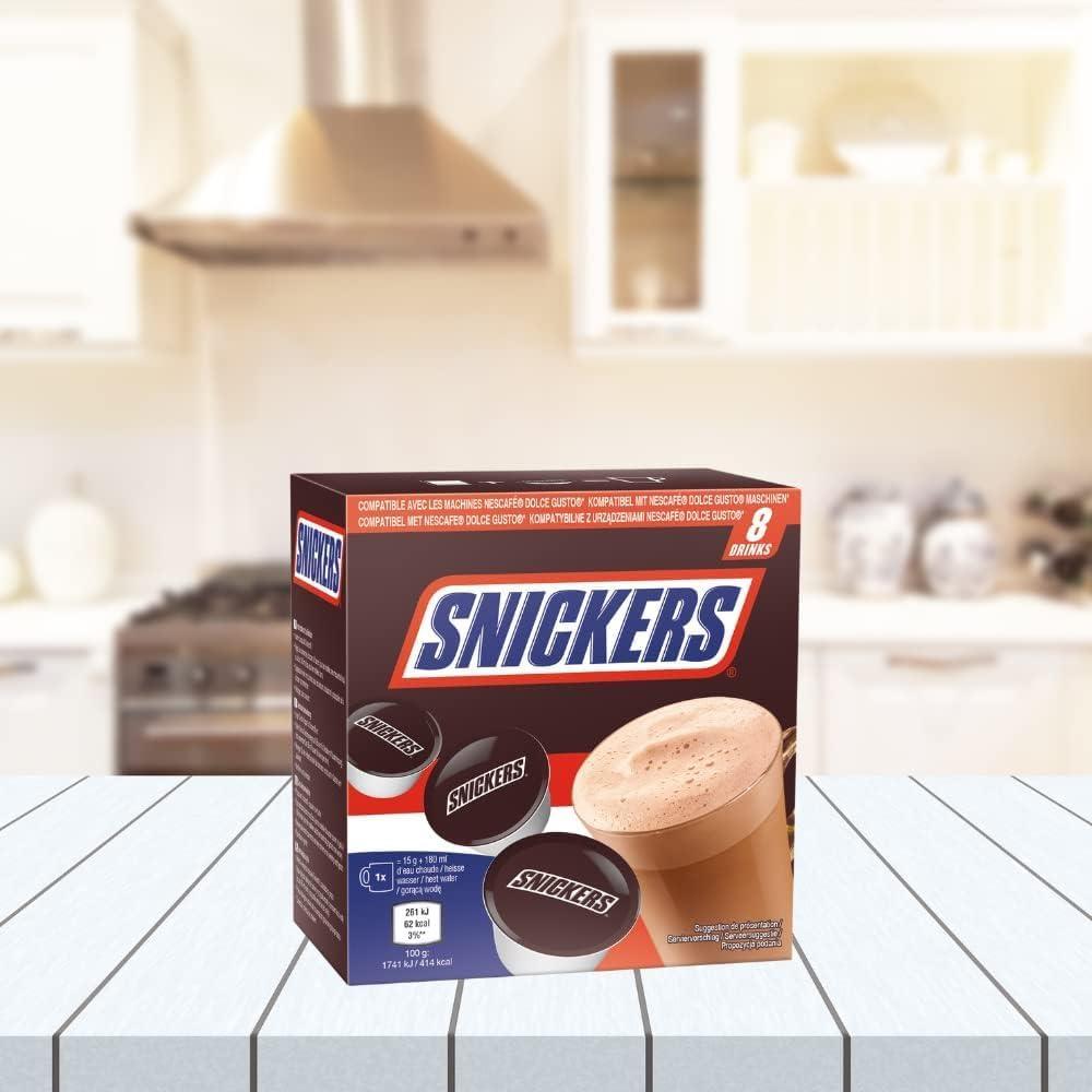 Buy Mars Twix & Snickers Hot Chocolate Capsules for Dolce Gusto - 24 ...