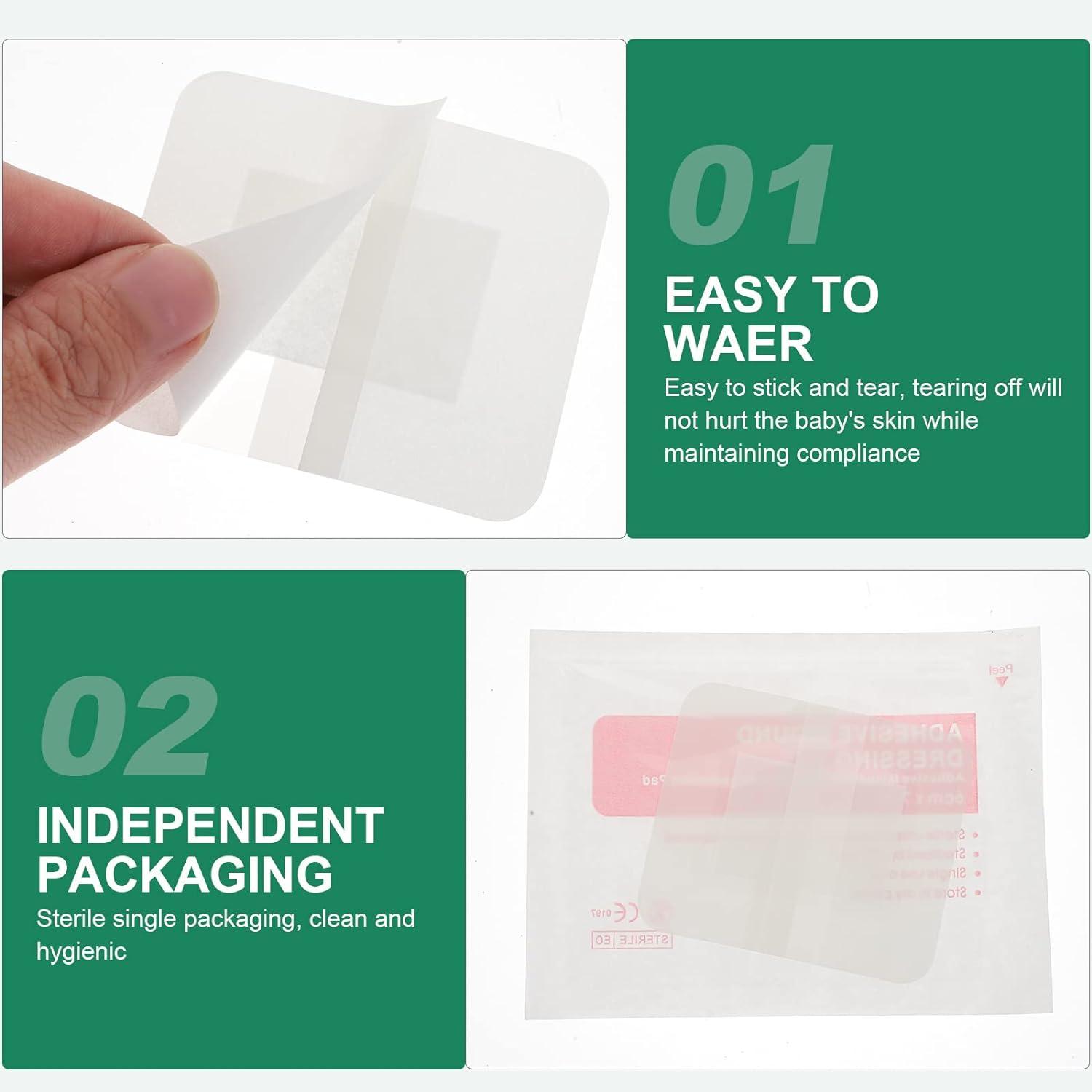 DOITOOL 10pcs Adhesive Belly Button Patches for Umbilical Cord - Easy ...