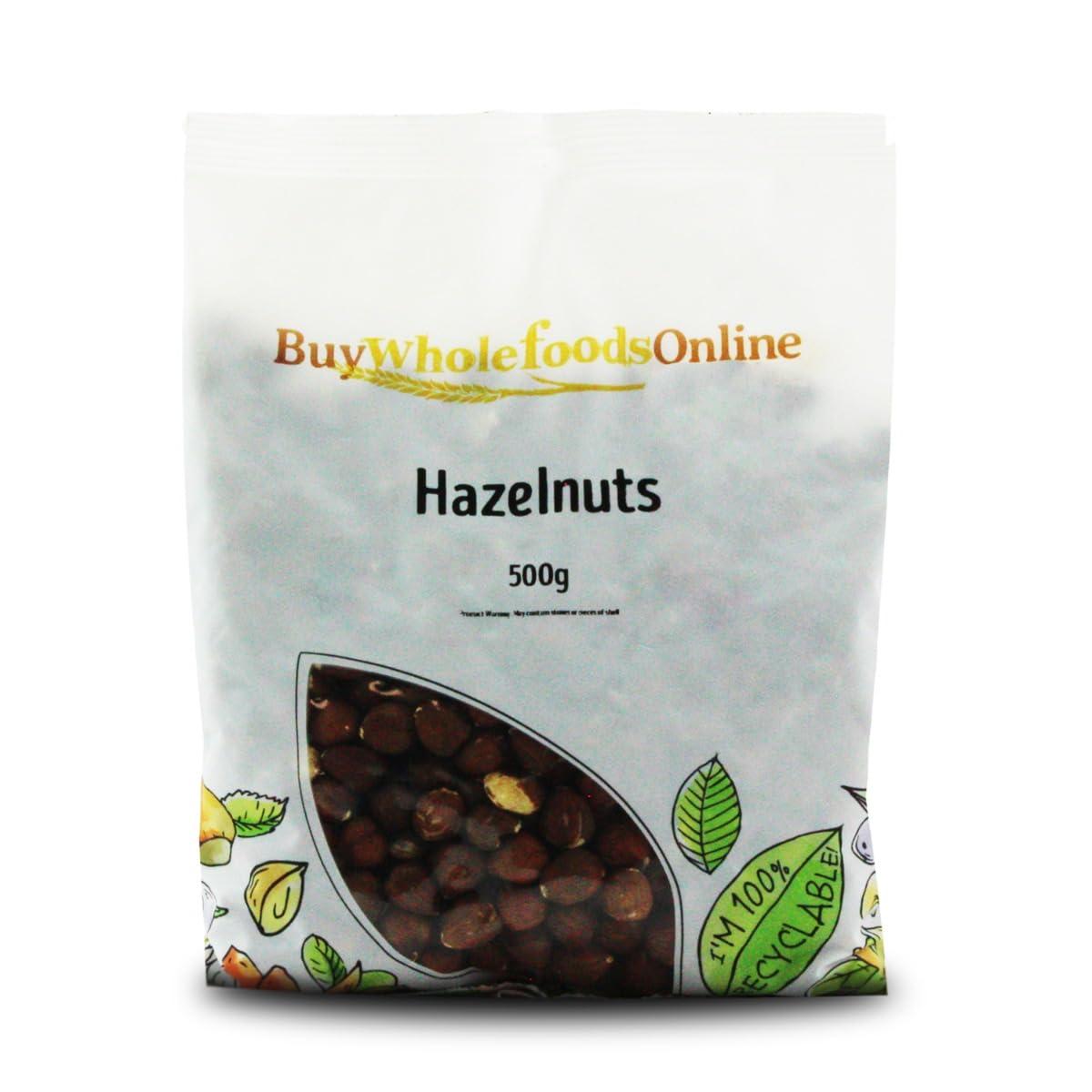 Hazelnuts Whole Raw 500g (BWFO) | Buy Now with Express International ...