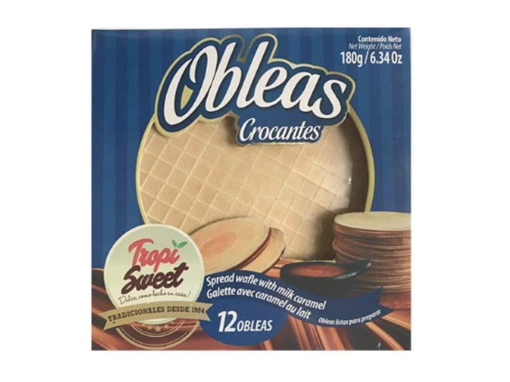 GUSTO LATINO Obleas con Arequipe - Waffers and Caramel Spread 12CT ...
