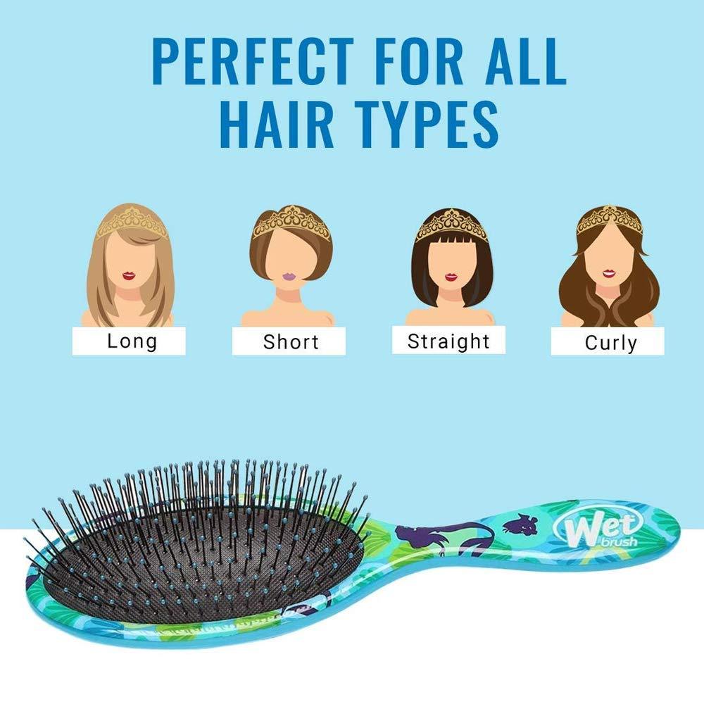 Wet Brush Disney Original Detangler Hair Brush - Ariel - Comb for Women ...