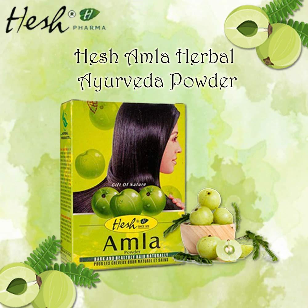 Hesh Herbal Hair Care Combo Pack - Amla, Neem, Shikakai, Aritha Powder ...