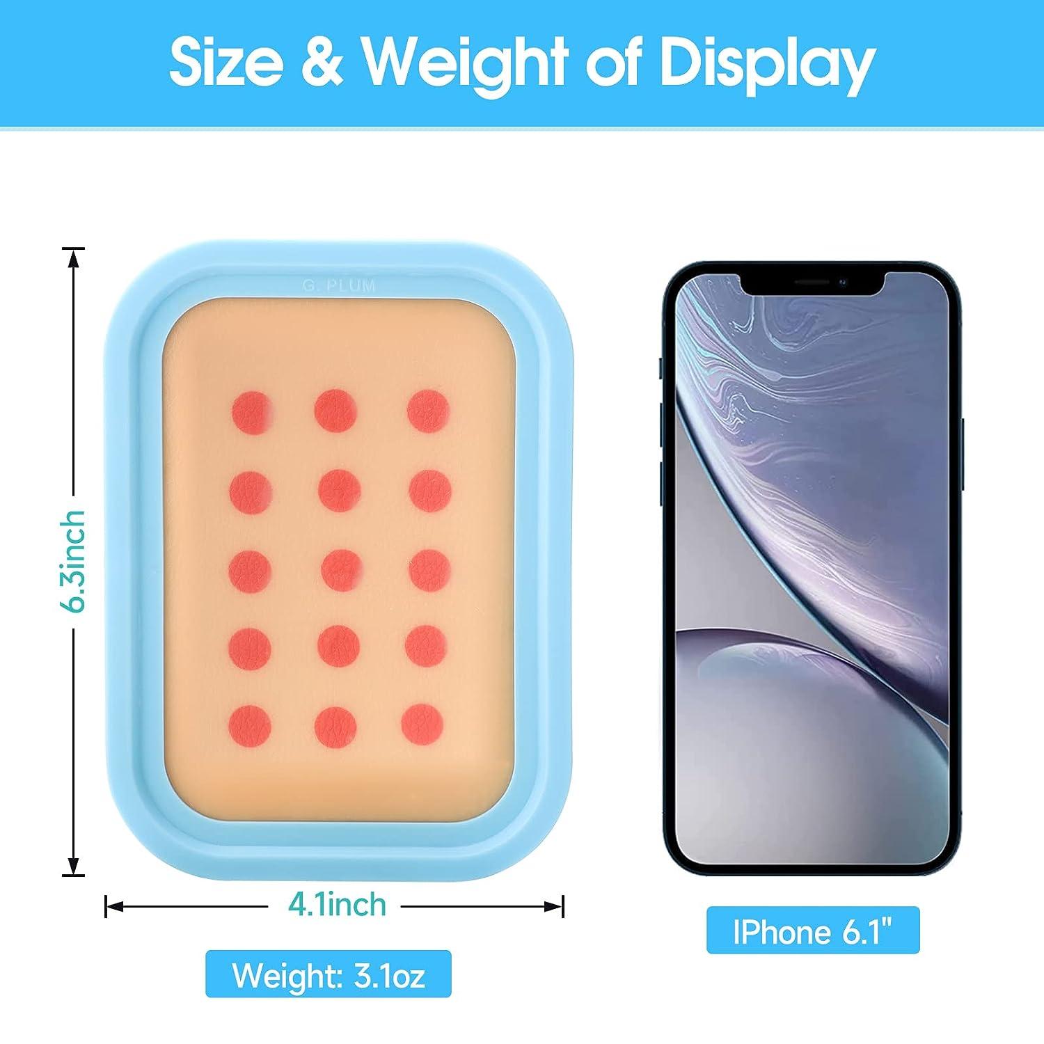 Silicone Injection Training Pad - Subcutaneous & Intradermal Practice ...
