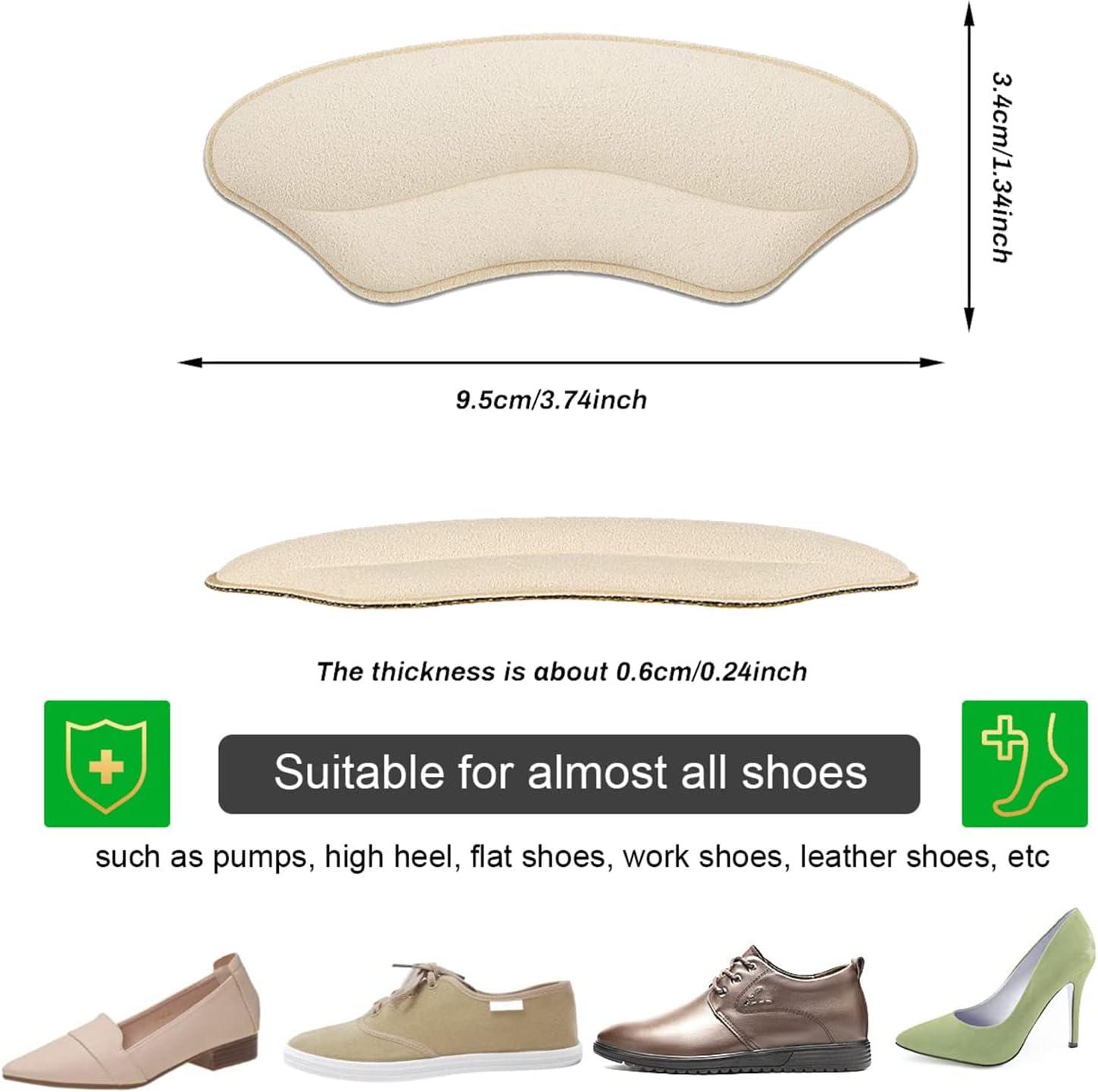Heel Holder Pads - Comfort & Fit Inserts for Large Shoes | Prevent Heel ...