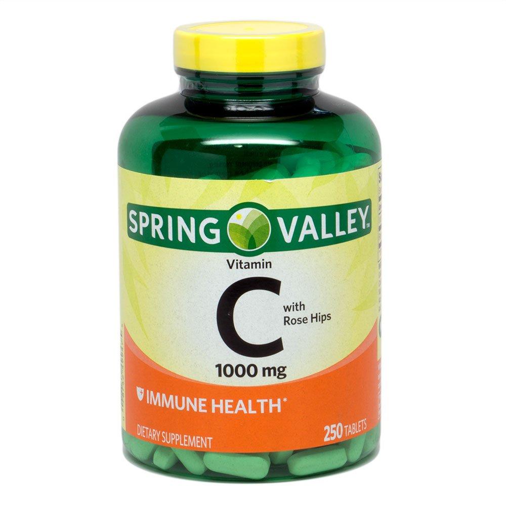 Spring Valley Vitamin C 1000mg with Rose Hips - 250 Tablets | Buy Now ...