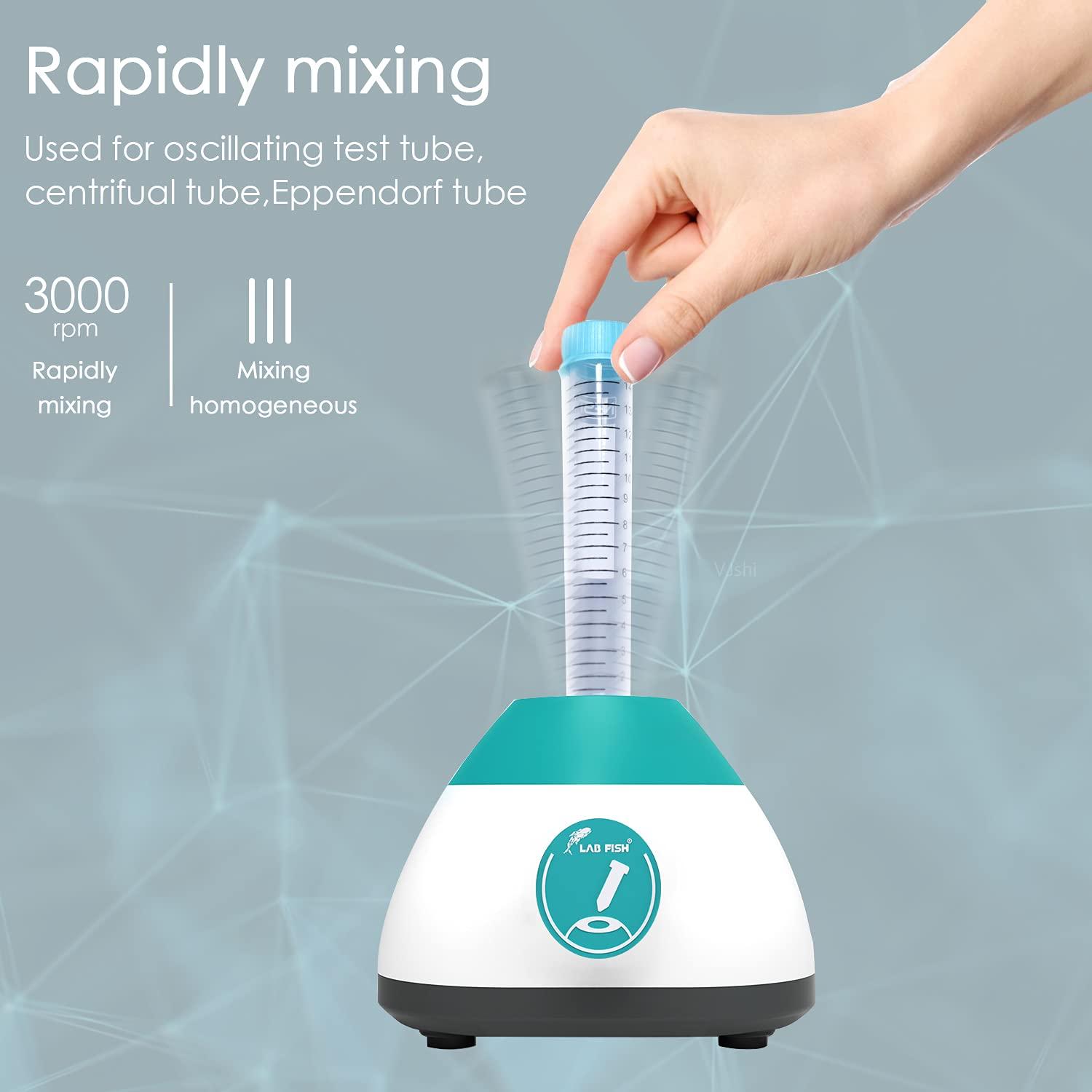 Lab Mini Vortex Mixer Touch Function - Green | 3000RPM Fixed Speed ...